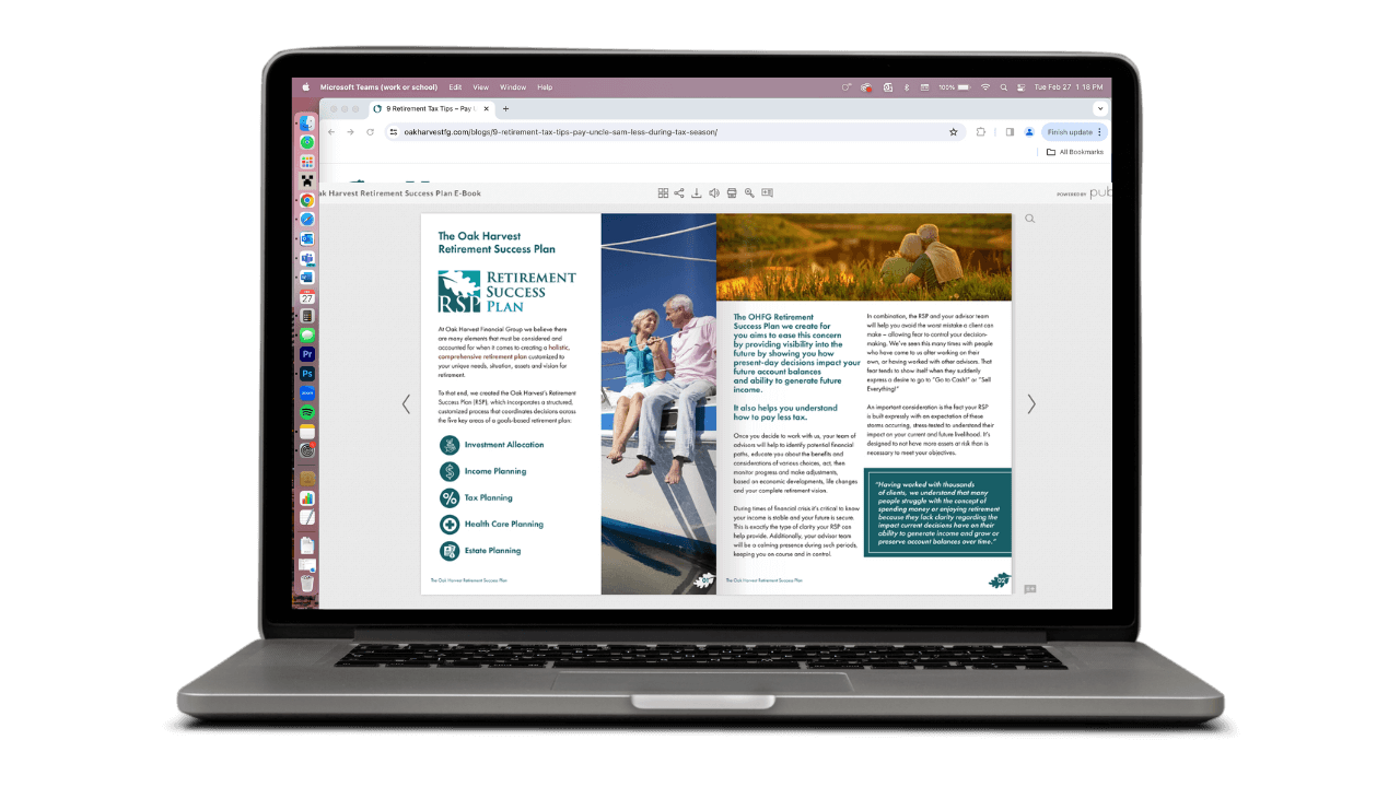 Retirement Success Plan Guide - Oak Harvest Financial Group